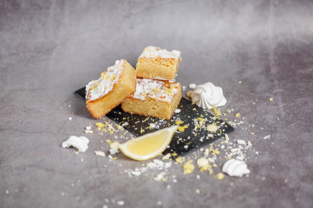 Lemon Meringue Blondie » Gold & Browne's